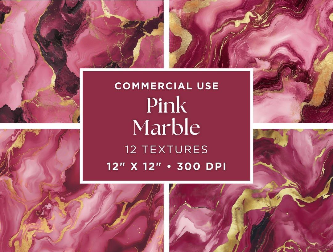 Pink and Gold Marble Digital Paper | Pink and Gold Marble Digital Paper ...