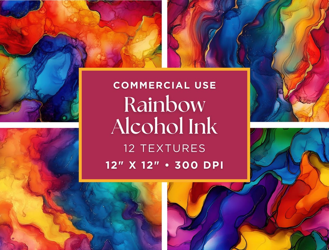 Vibrant Abstract Alcohol Ink Seamless Patterns | Alcohol Ink Seamless ...