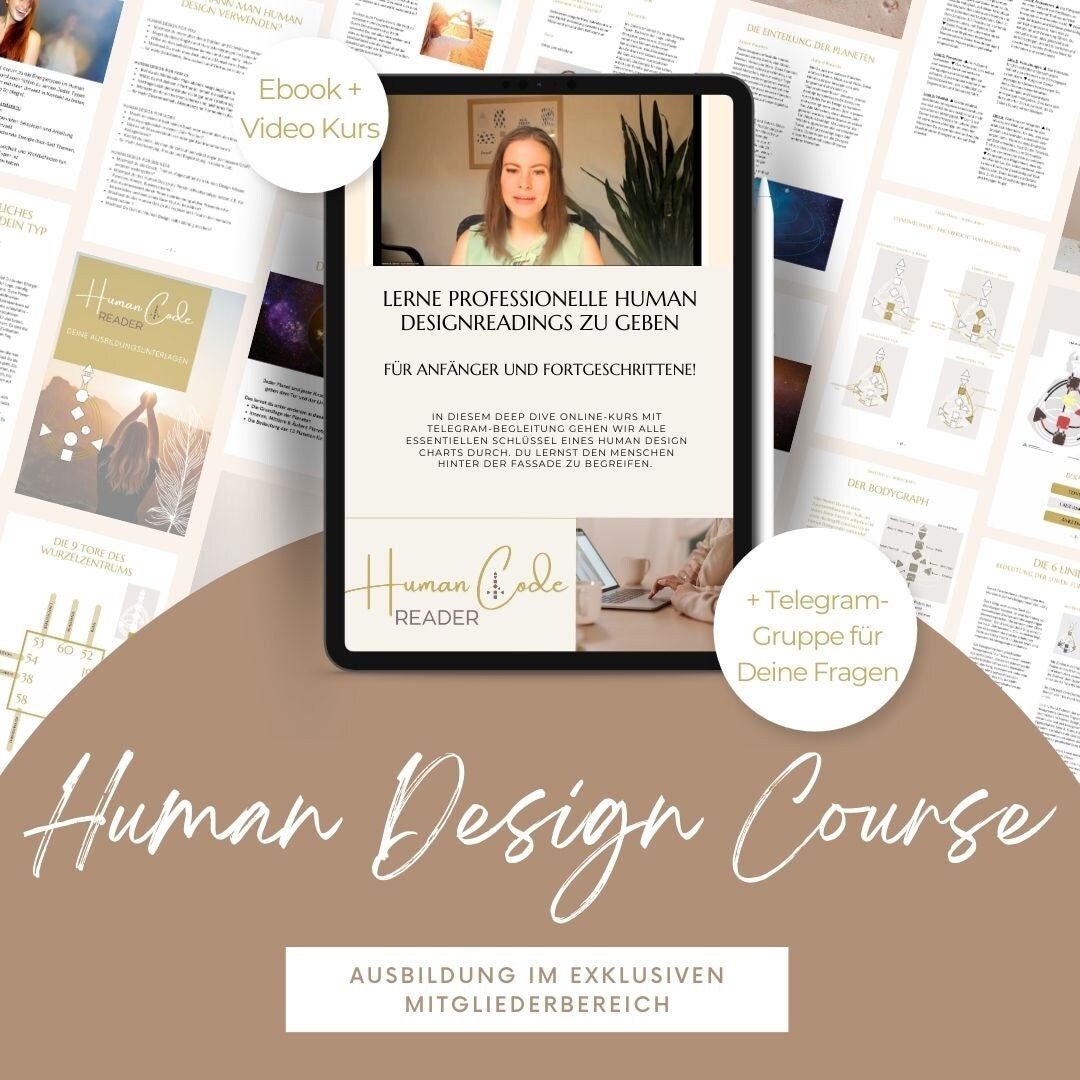 Human Design Training Learn Human Design Understand Bodygraph Human ...