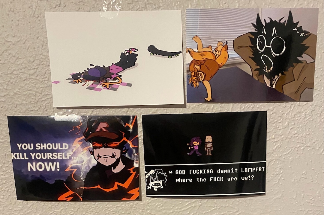 Regretevator Character Prints - Multiple Options! - Etsy