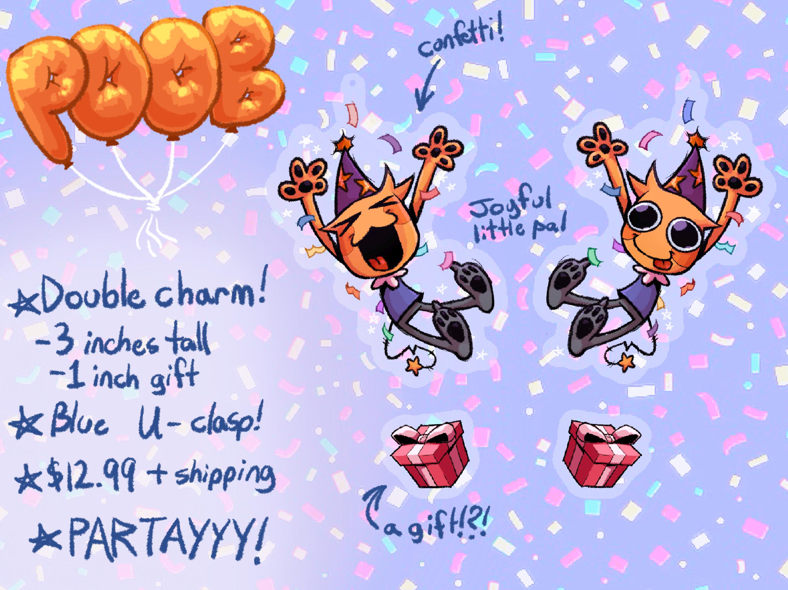 Regretevator Party Noob/poob Keychain - Etsy