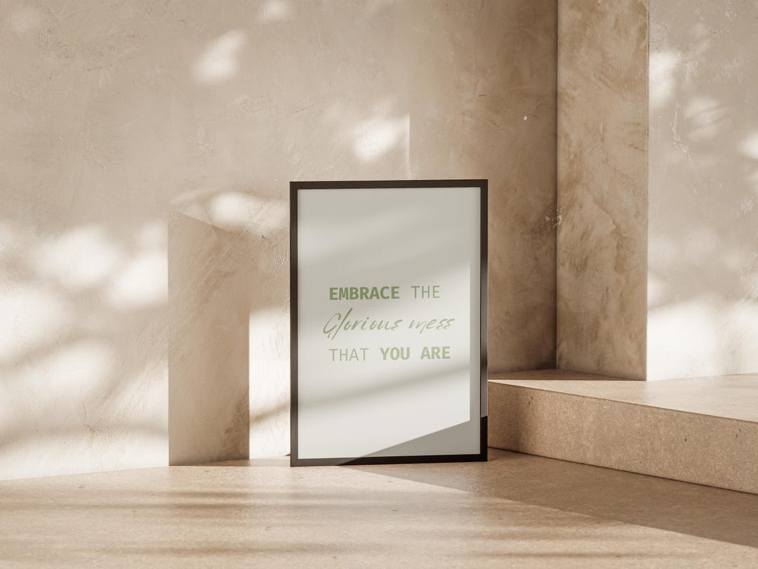 Sage Green Wall Art, Sage Green Print, Printable Sage Green Positive ...