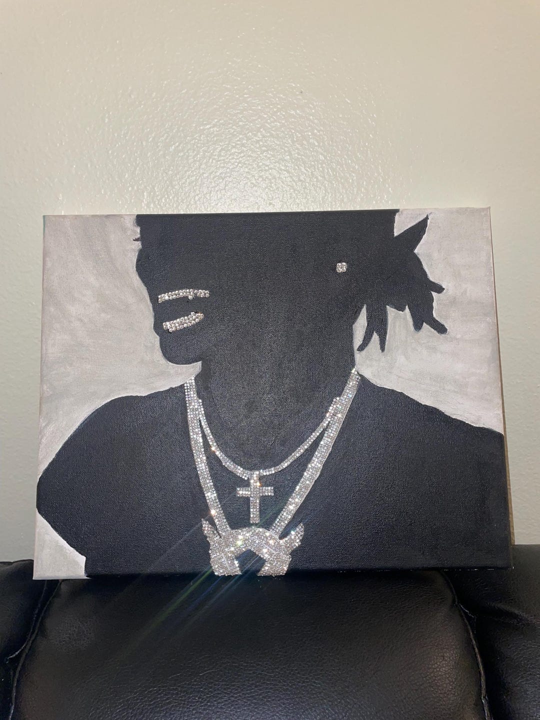 Ken Carson Album Cover Rhinestone Art Canvas - Etsy