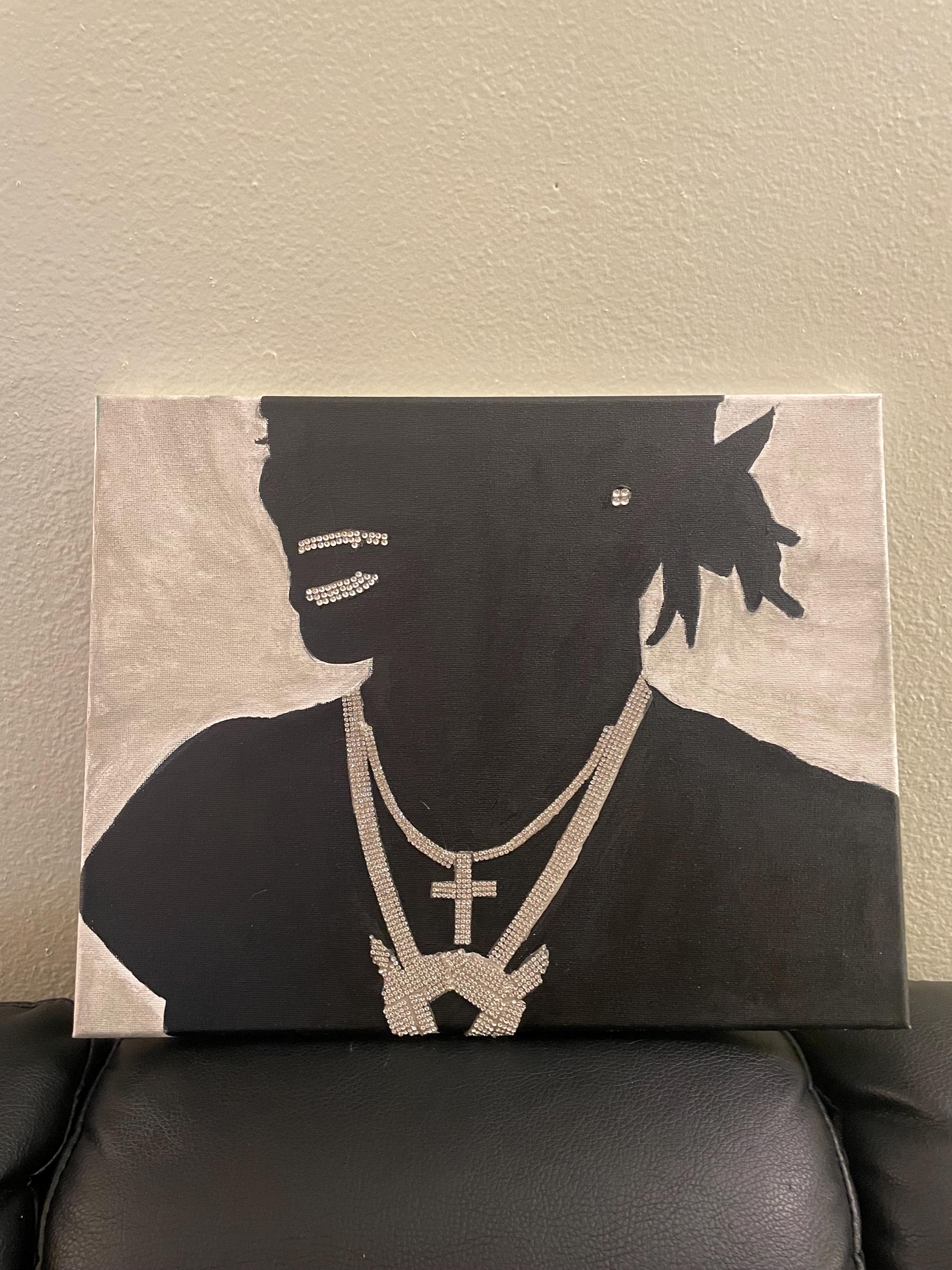 Ken Carson Album Cover Rhinestone Art Canvas - Etsy