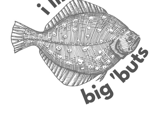 A Card, Just for the Halibut Fish Birthday Card - Etsy