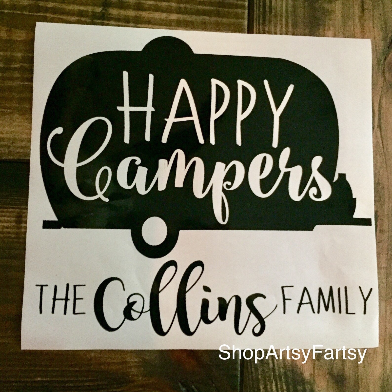 Camping Inspired Decals for RV Windows Walls Motorhome 5th - Etsy