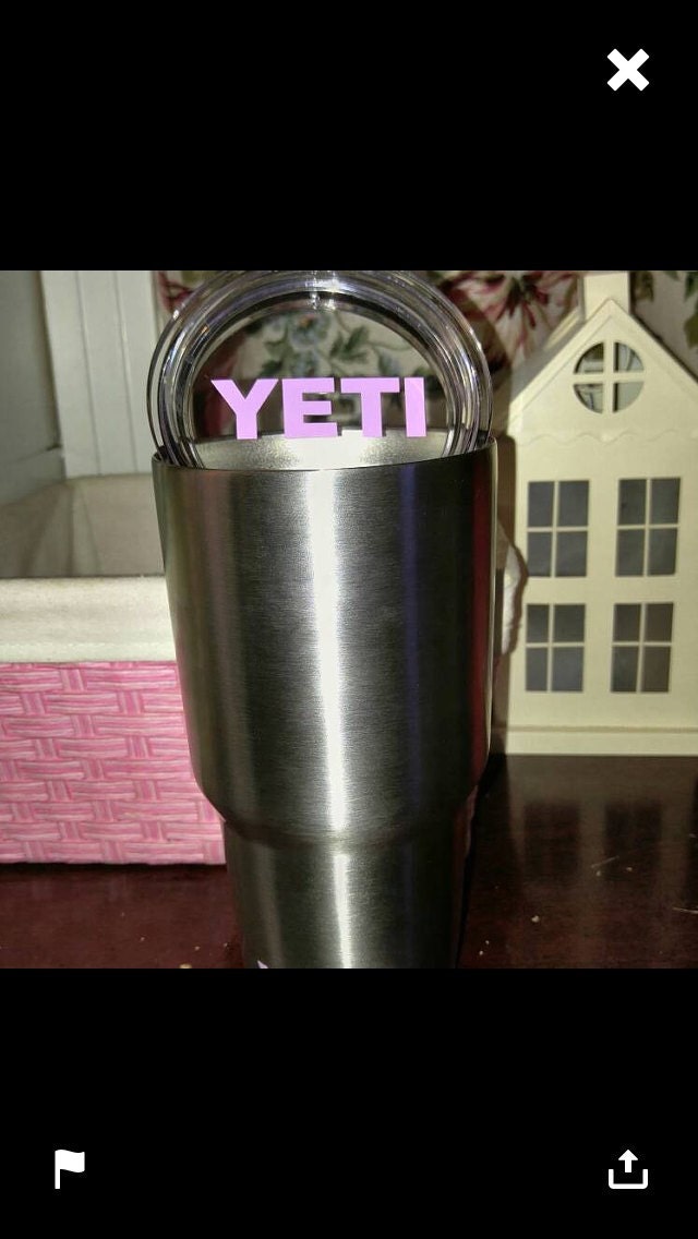YETI Decal Set lid and Cup Decals Ships Quick - Etsy