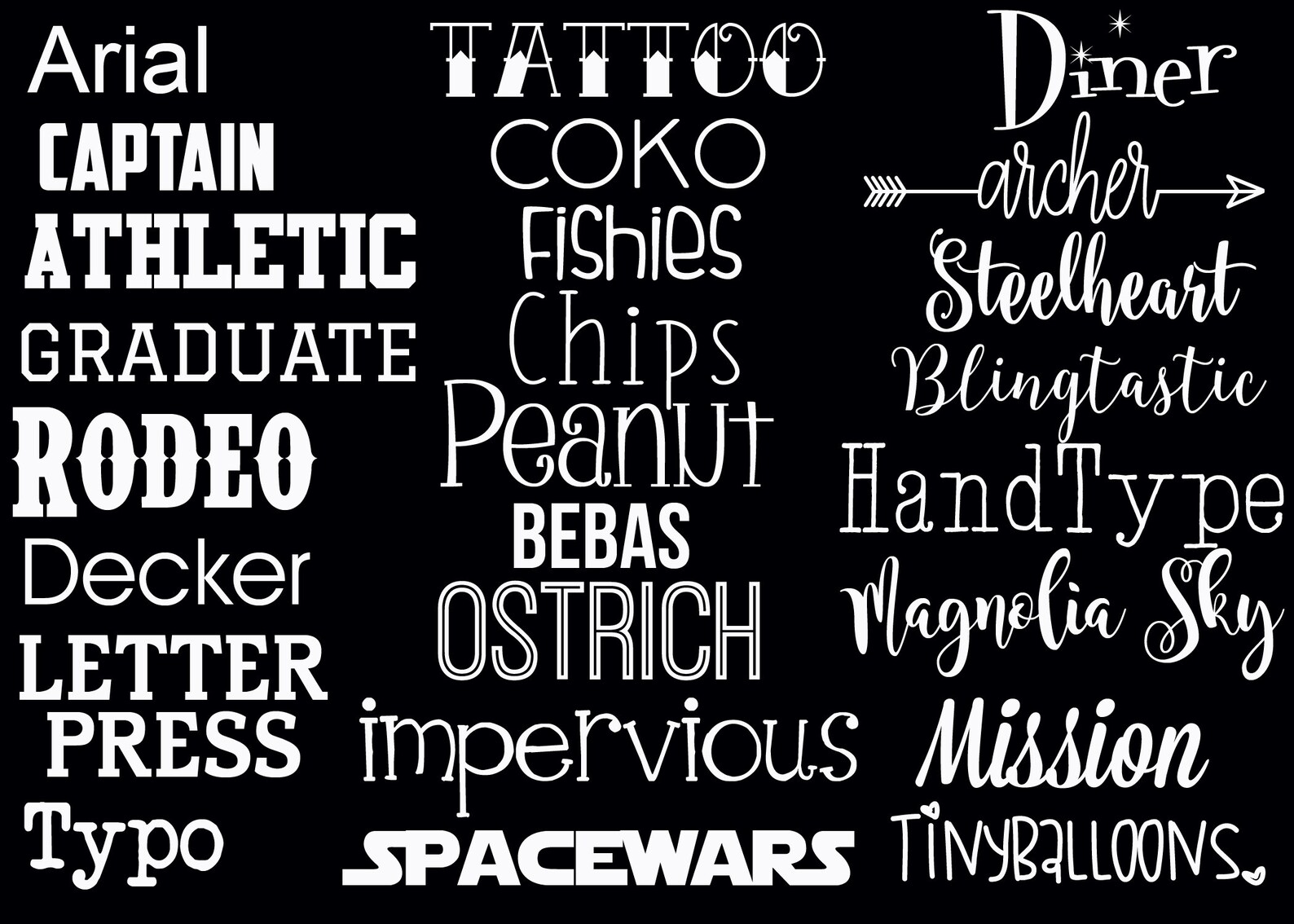 Kitchen Labels in Various Font Designs Modern Vintage - Etsy