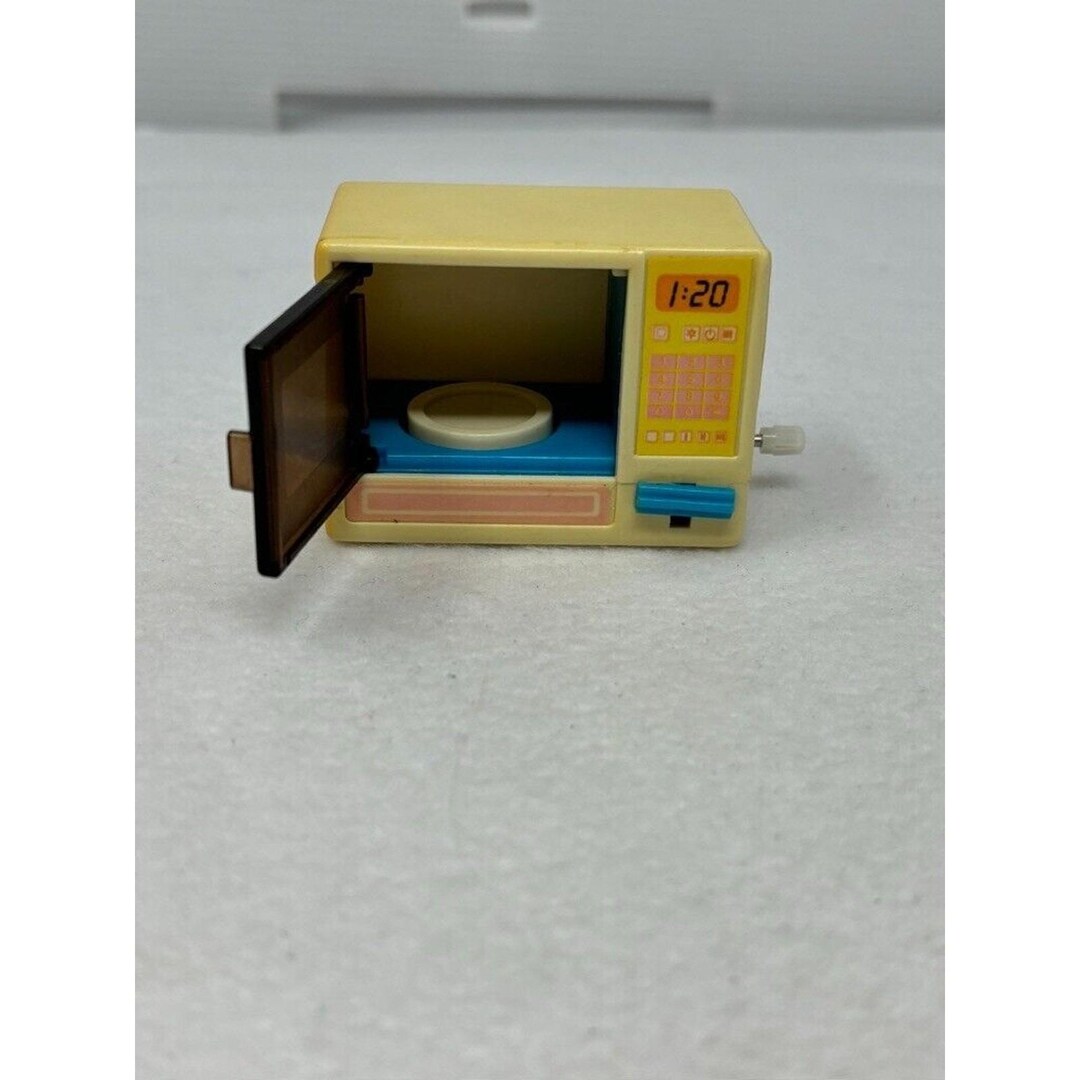 Vintage 1988 Mattel Barbie Action Accents Microwave Oven WORKING Wind ...