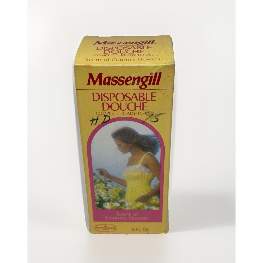 Vtg Massengill Douche Scent of Country Flowers Single Douche 6oz New in ...