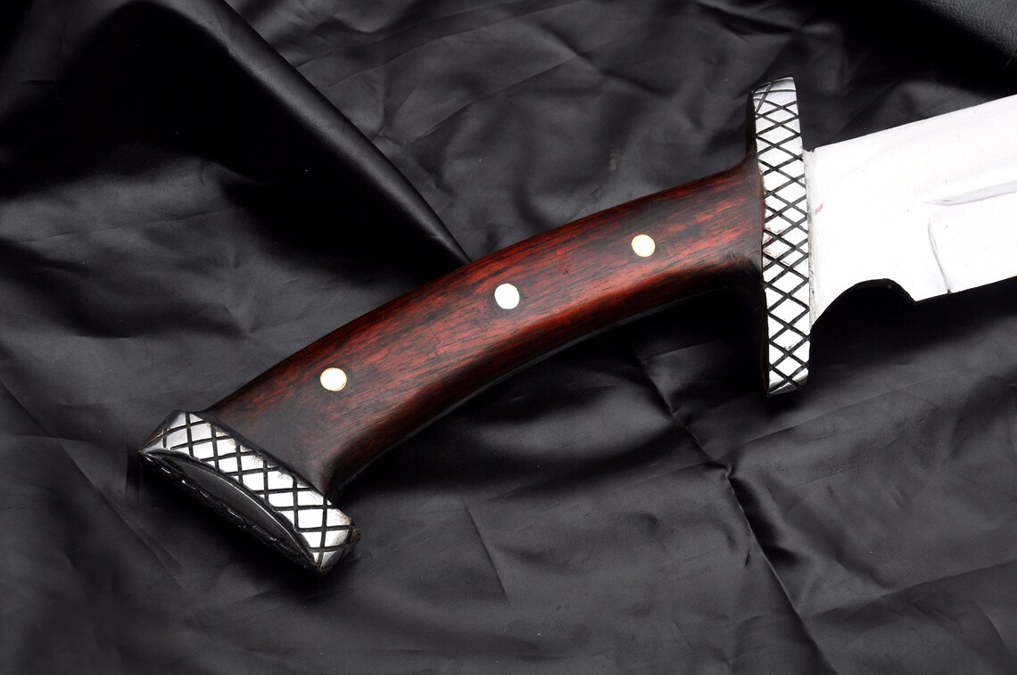 Handmade Seax Sword-18 Inches Long Blade Viking Seax Knife-full Tang ...