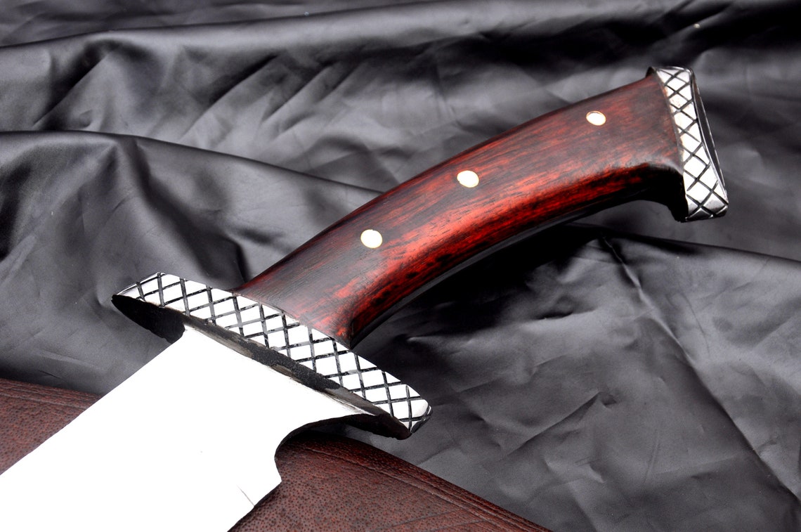 Handmade Seax Sword-18 Inches Long Blade Viking Seax Knife-full Tang ...