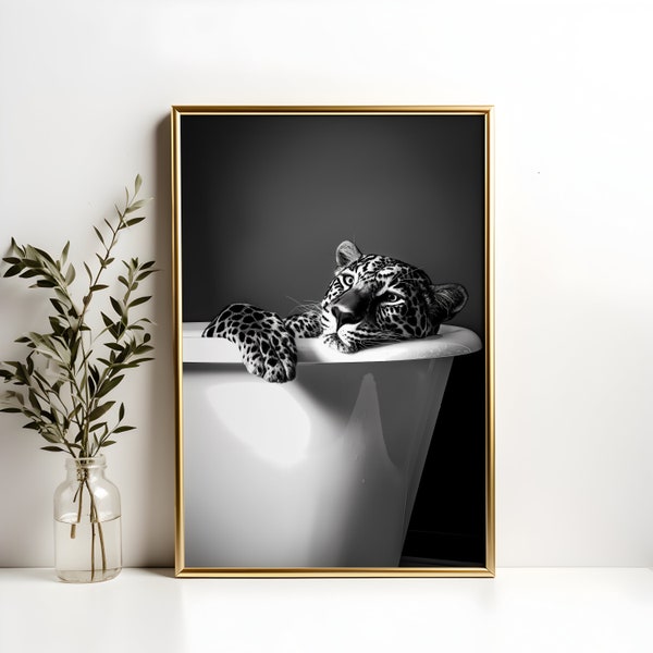 Leopard Bathroom - Etsy