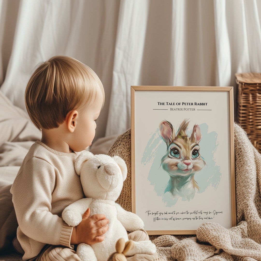 Squirrel Nutkin the Tale of Peter Rabbit Cartoon Poster, Peter Rabbit ...