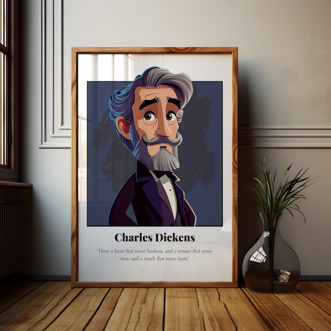 Charles Dickens Quote Poster: Literary Inspiration - Etsy