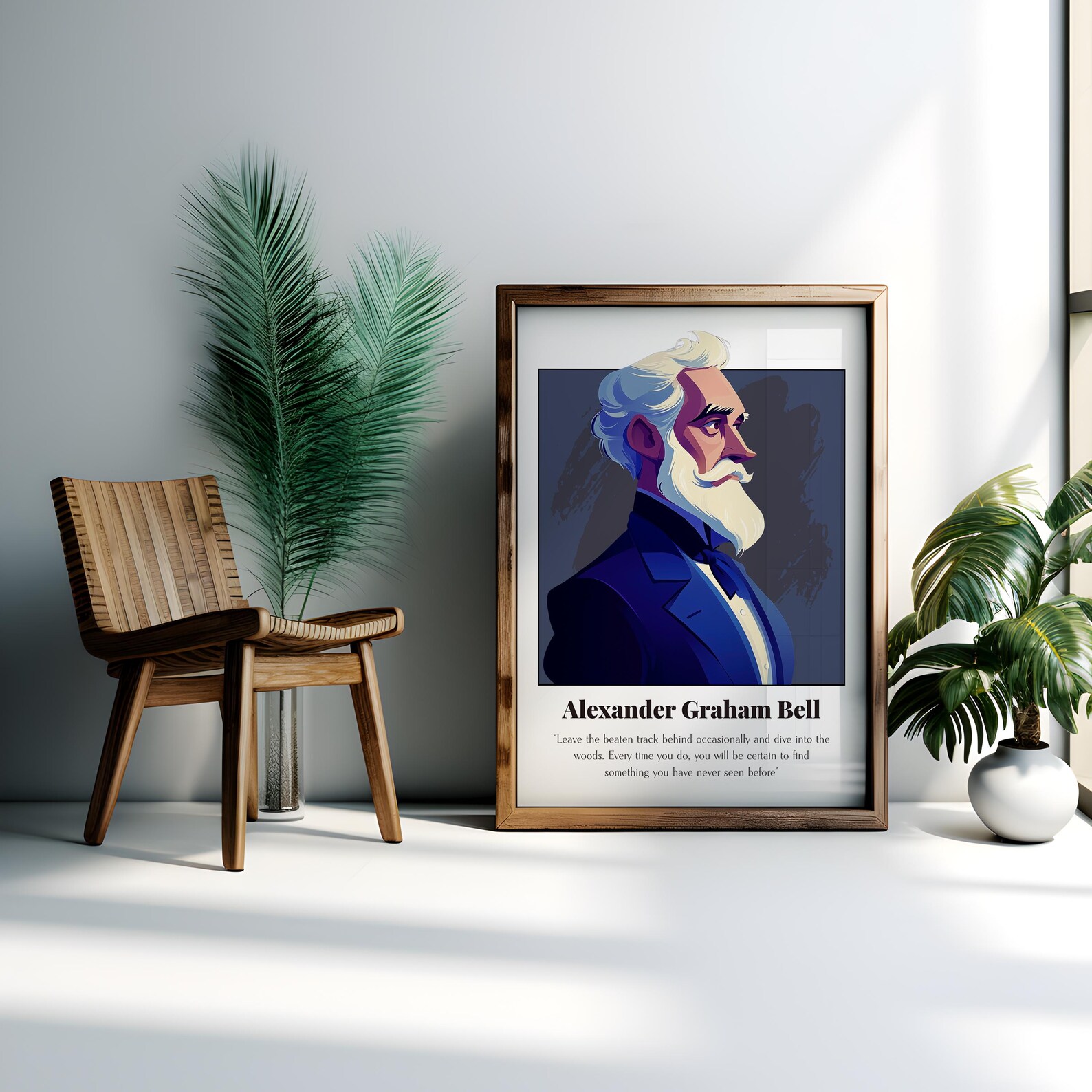 Alexander Graham Bell Quote Poster: Historical Inventor Print - Etsy