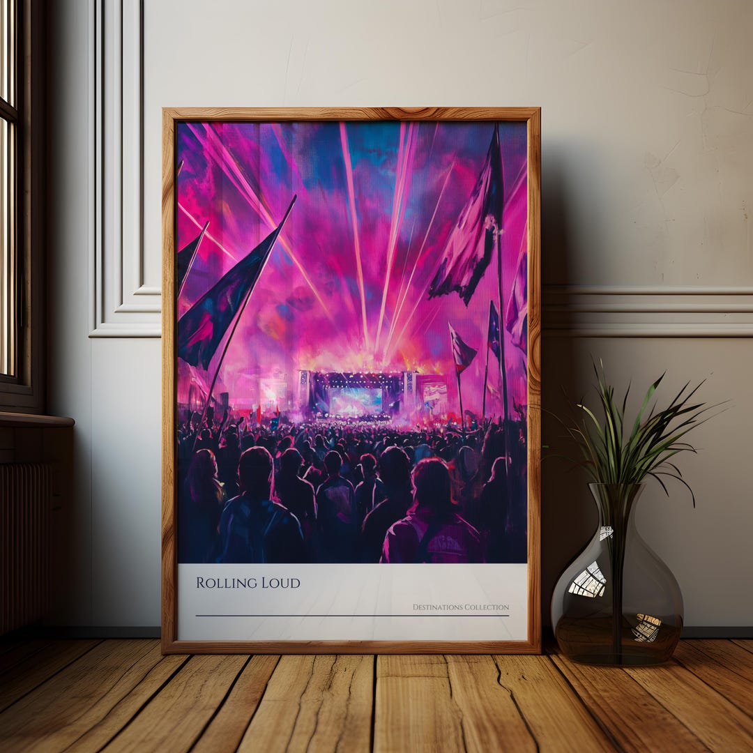Rolling Loud Poster, Rolling Loud Festival, Music Festival Poster ...