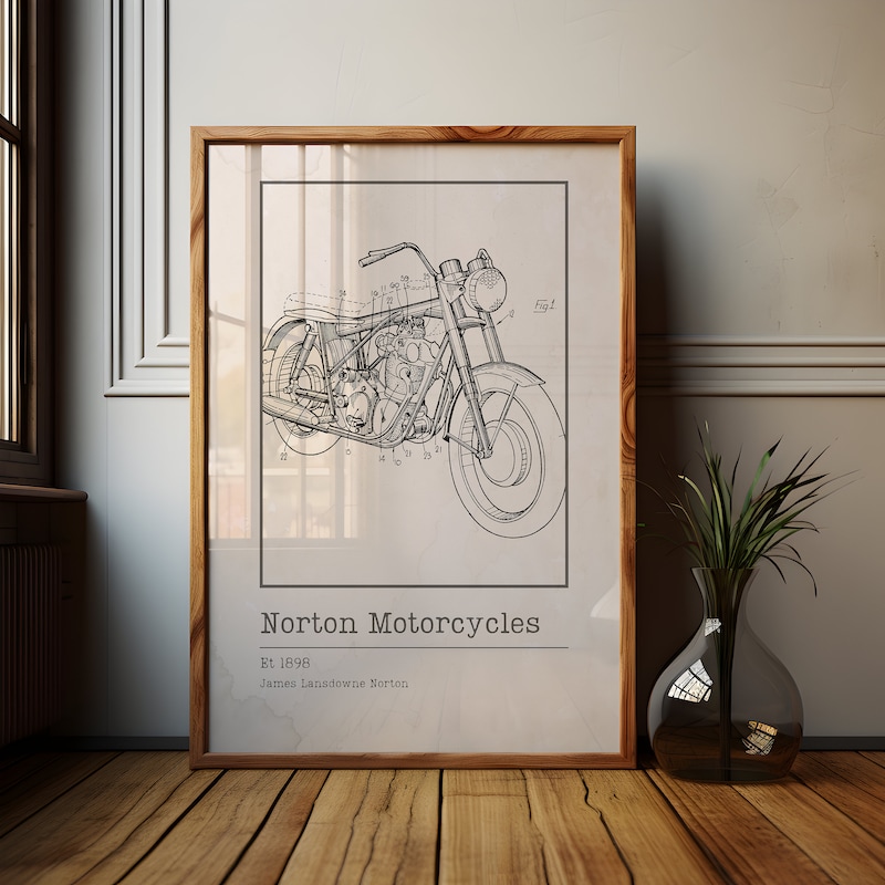 Norton Posters - Etsy UK