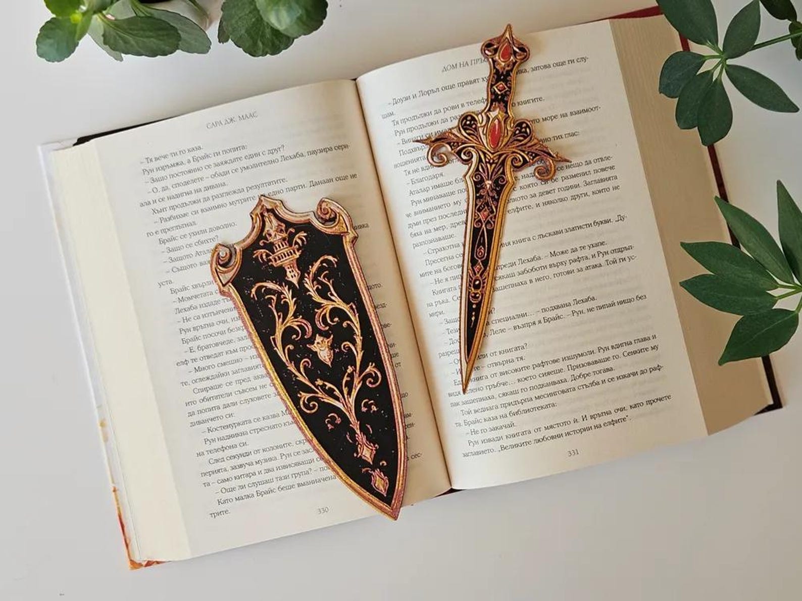 Sword and Shield 3D Printed Bookmark Set – Elegant and Unique Design ...