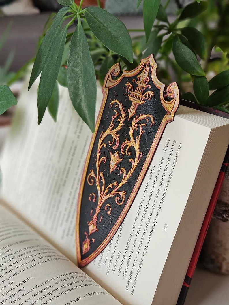Sword and Shield 3D Printed Bookmark Set – Elegant and Unique Design ...
