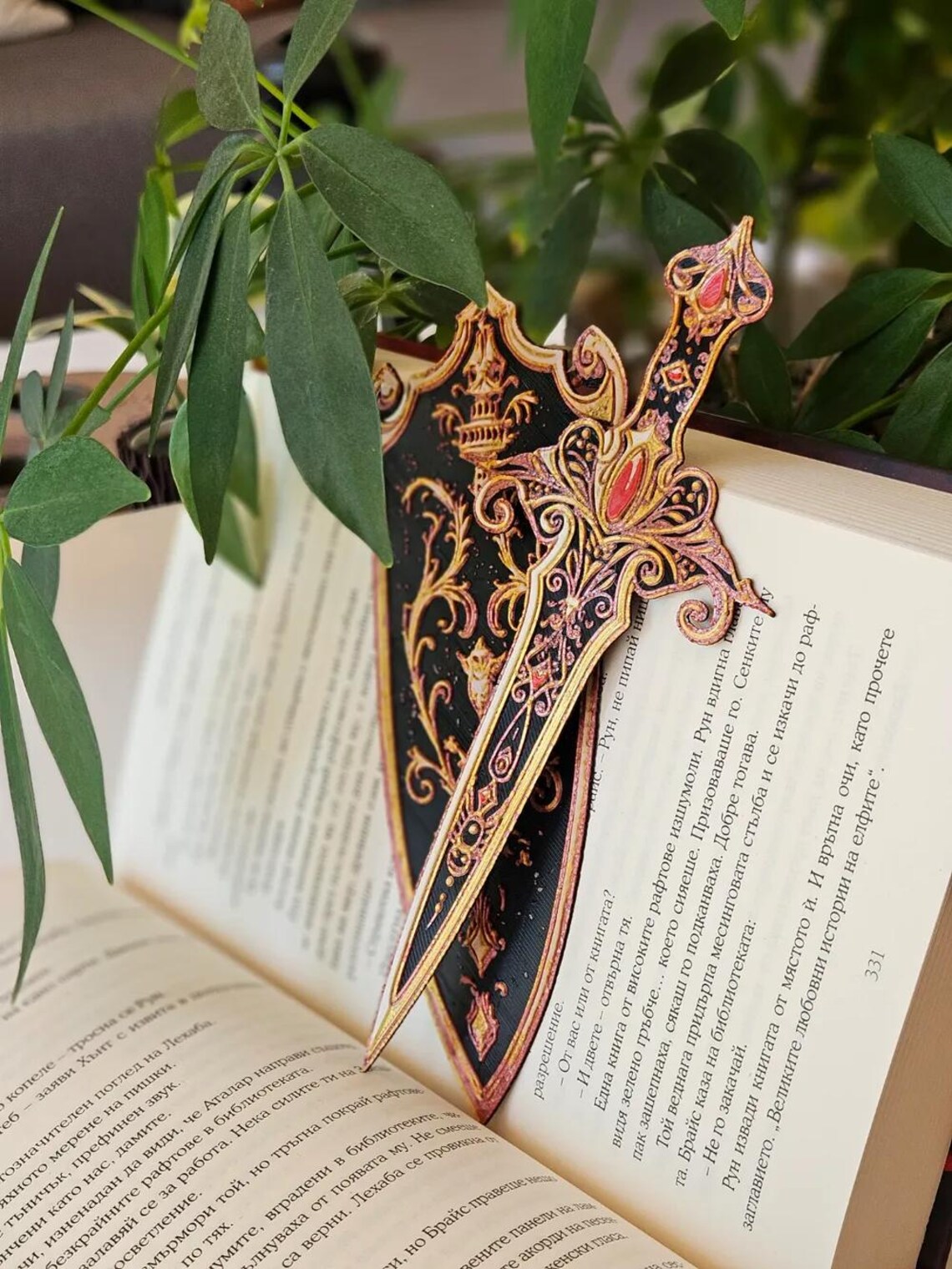 Sword and Shield 3D Printed Bookmark Set – Elegant and Unique Design ...