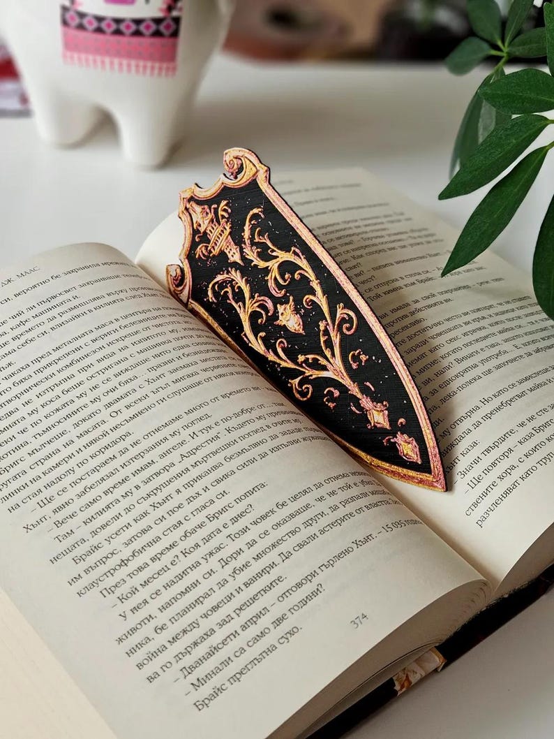 Sword and Shield 3D Printed Bookmark Set – Elegant and Unique Design ...