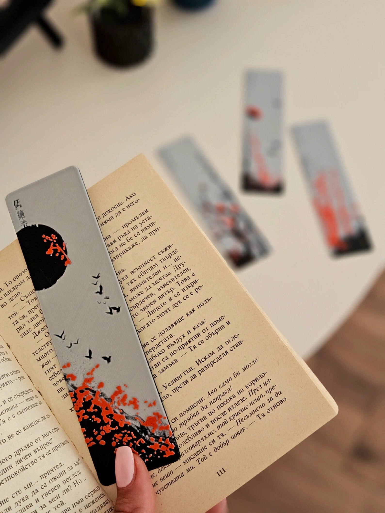 Japanese Sakura 3D Printed Bookmarks Set - Ideal Gifts for Book Lovers ...