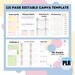 115 Editable Canva Templates PLR: Customize Planners Effortlessly With ...