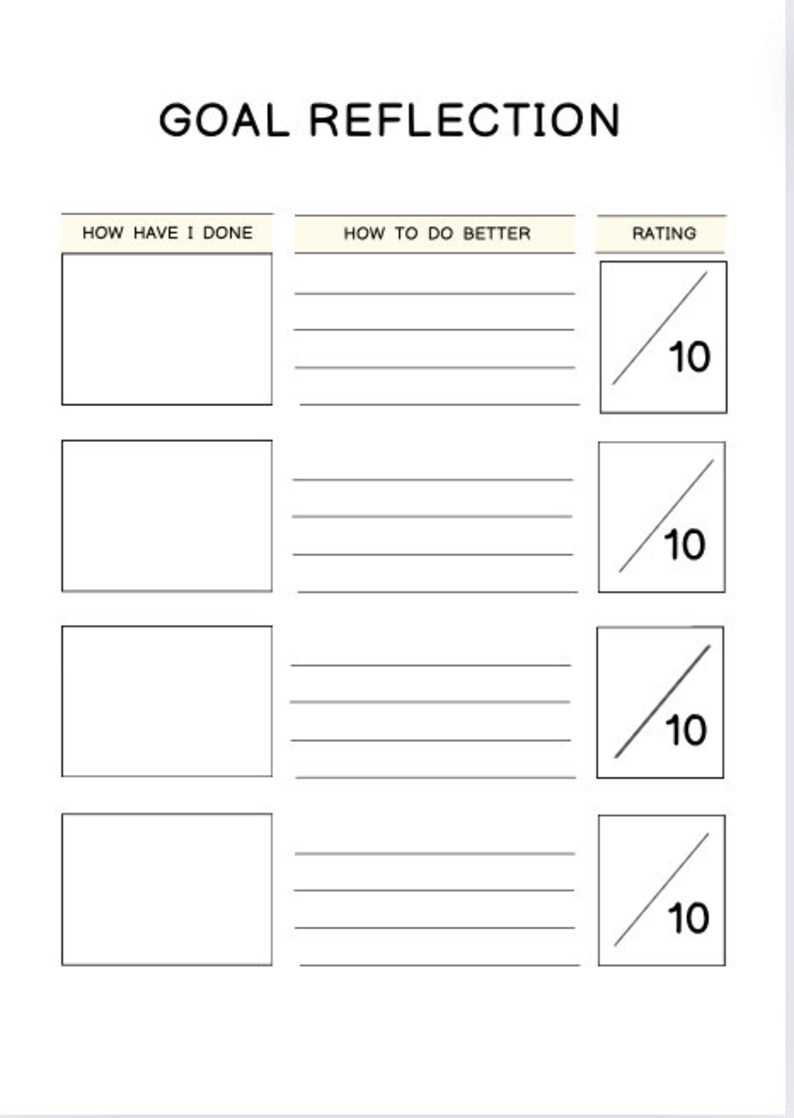 Boost Your Growth With Our Personal Development Planner. Includes Goal ...
