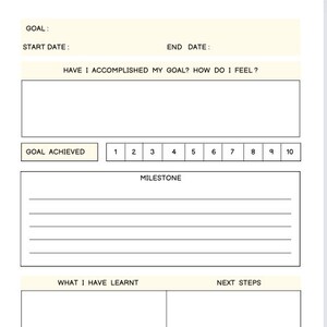 Boost Your Growth With Our Personal Development Planner. Includes Goal ...