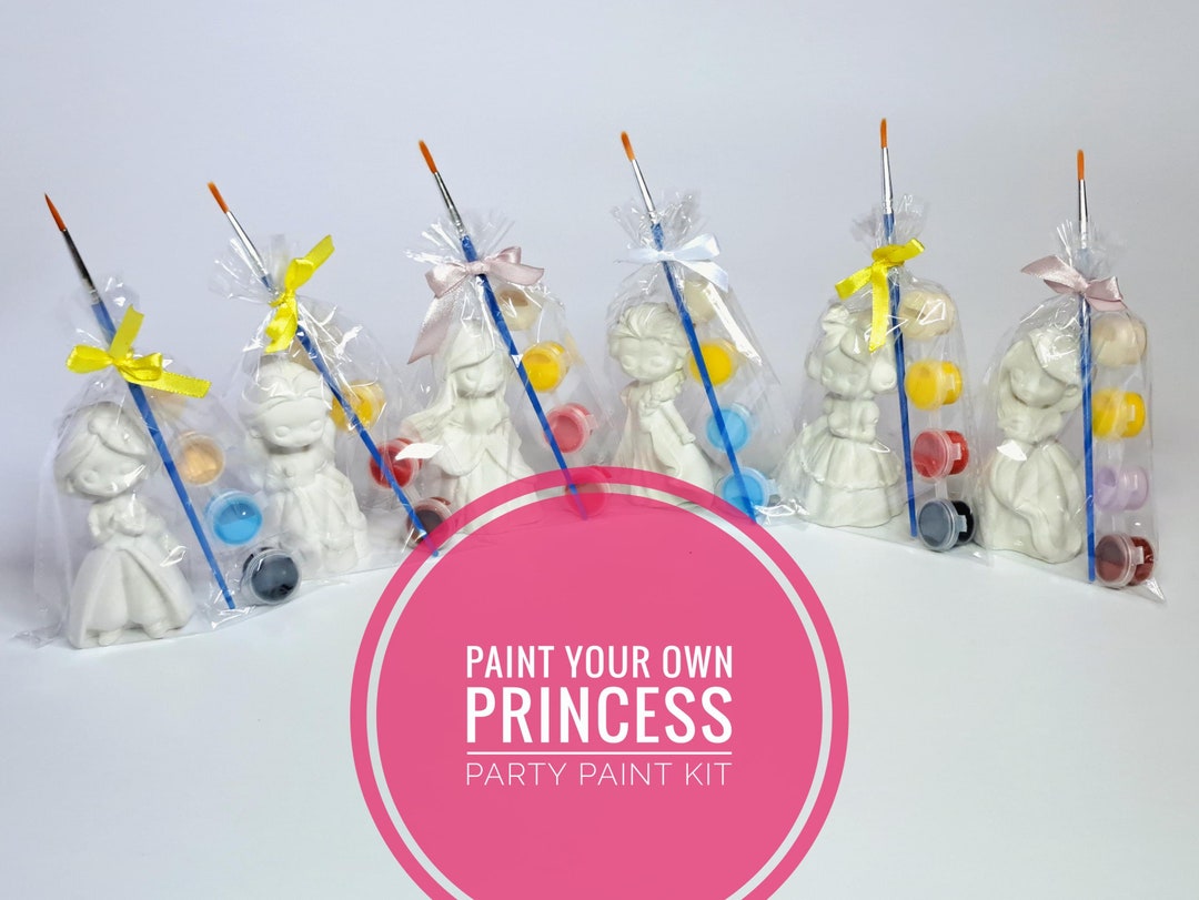 Paint Your Own Princess -DIY Princess Plaster Art Kit -craft Kit for ...