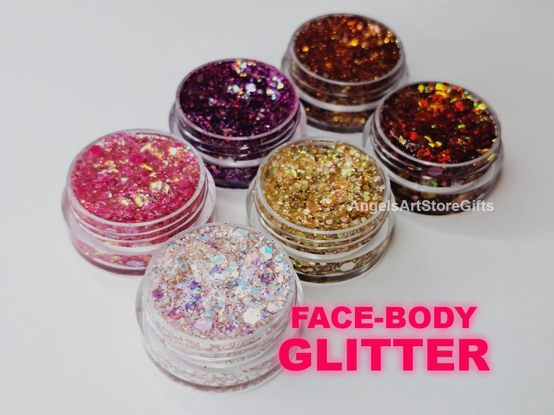 Glitter Gel Makeup -face and Body Glitter -hair Glitter -glitter ...