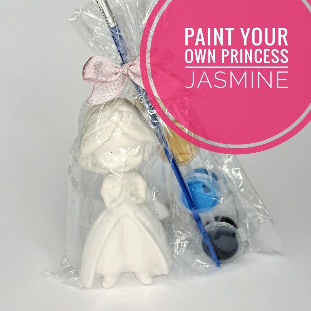 Princess Jasmine Paint Kit -princess Party Favor Paint Kits -princess ...