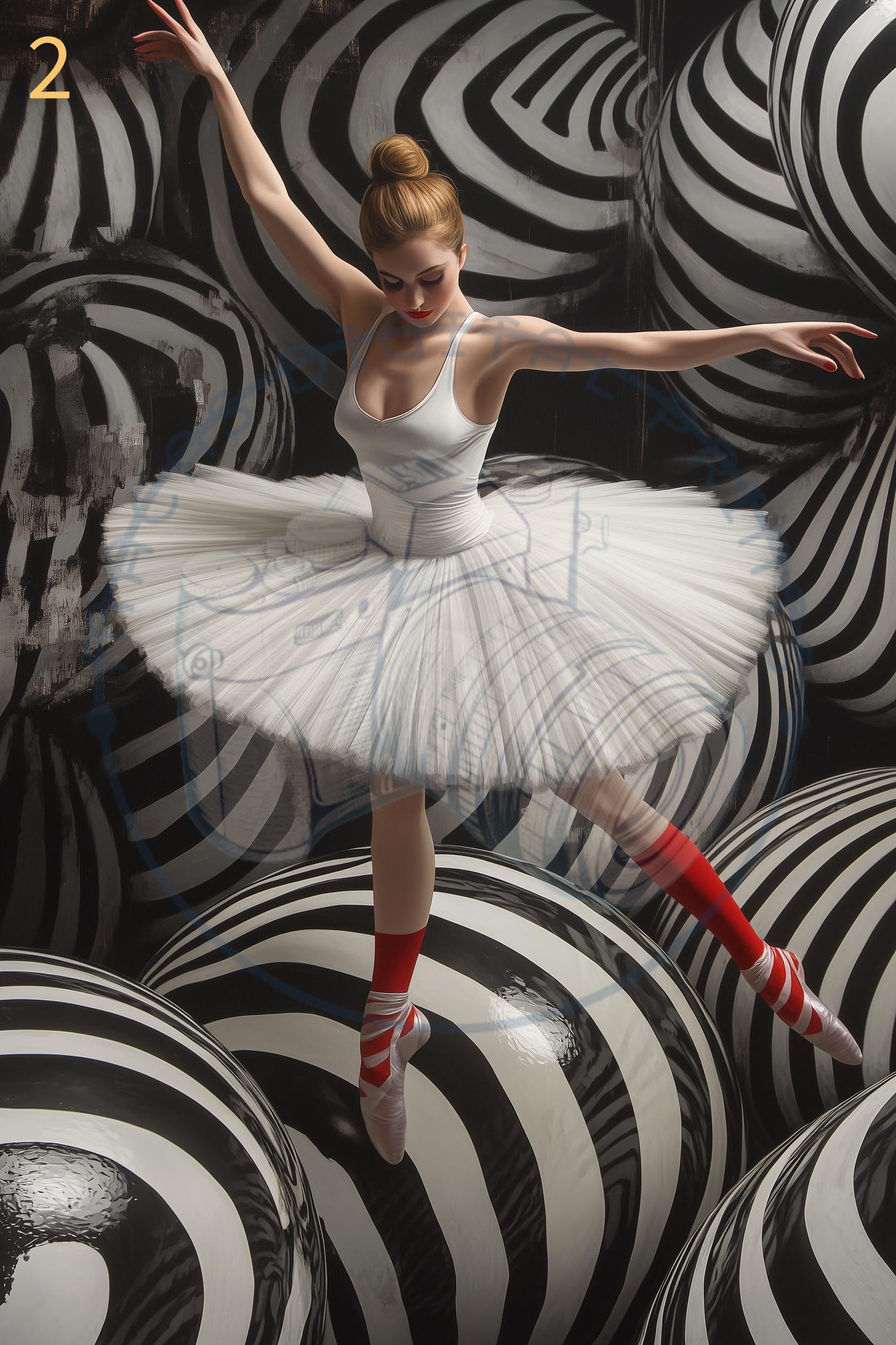 Ballet Dancer Photo Print Wall Art Decor Dancing Beauty Elegant Dancing ...