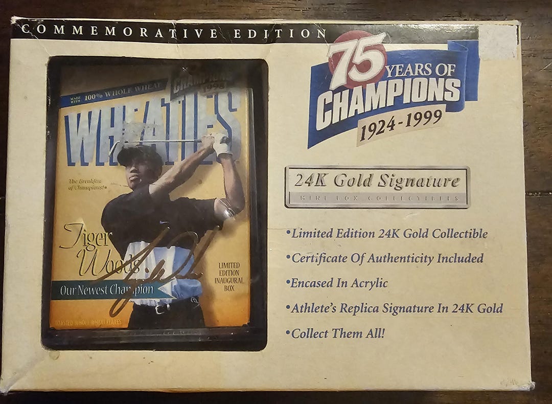 Vintage Wheaties Box - Etsy