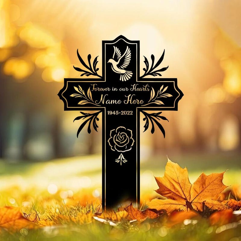 Roadside Memorial Cross - Etsy