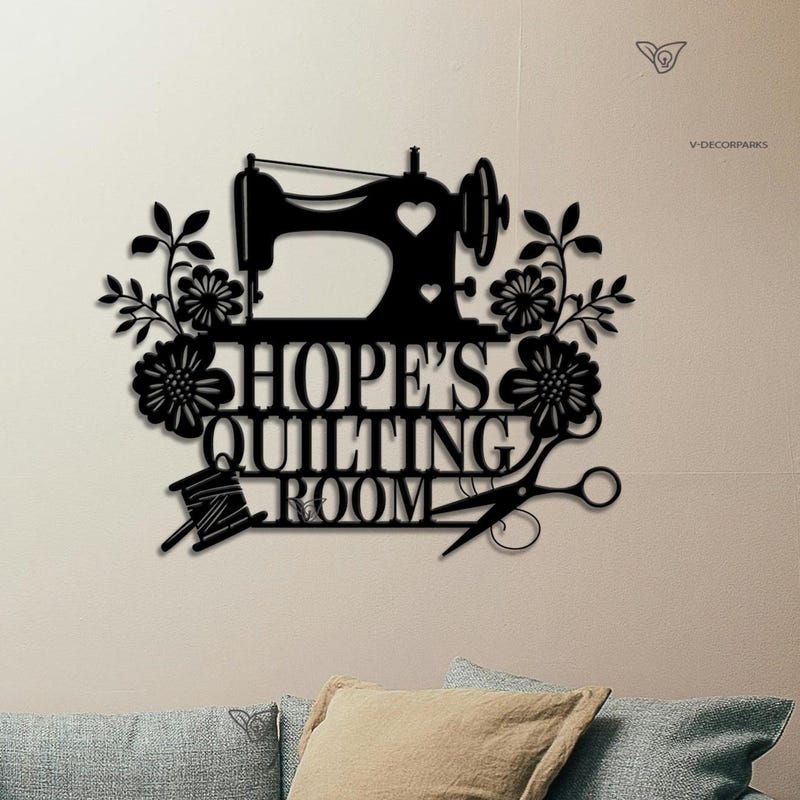 Quilt Room Sign - Etsy