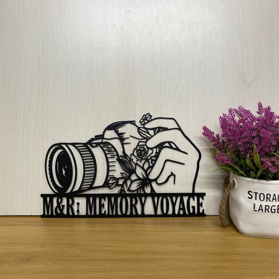 Personalized Camera Metal Wall Art,camera Metal Sign,camera Decor ...