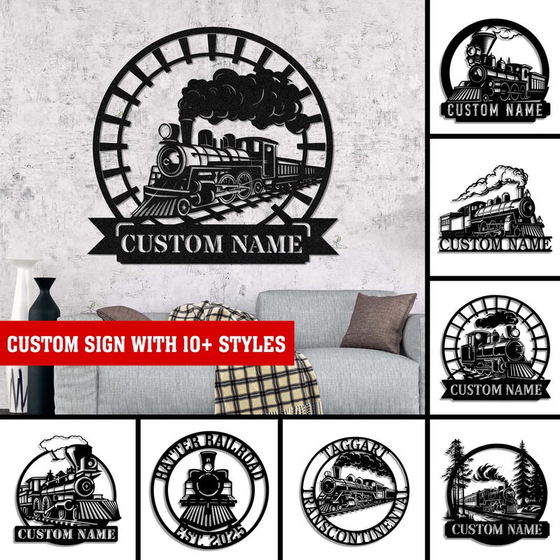 Train Room Decor - Etsy
