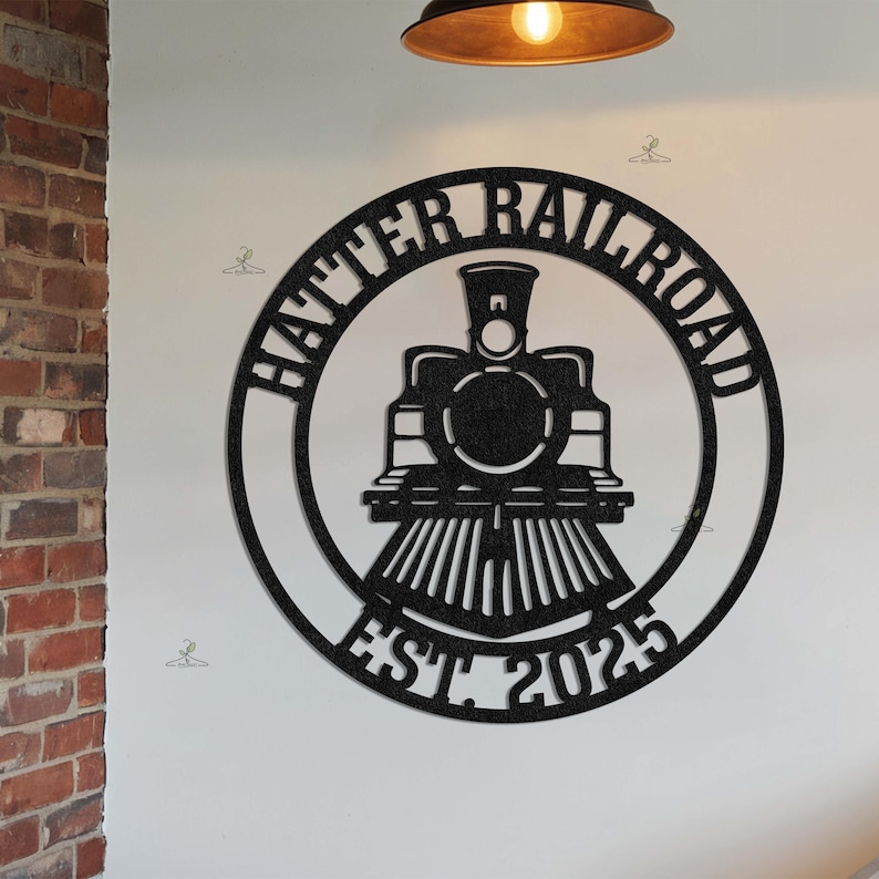 Custom Train Enthusiast Gift, Personalized Gift for Train Lovers, Home ...