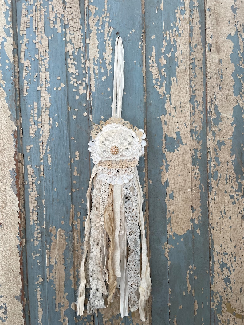 Shabbiest Beautiful Rosette French LACE - Etsy