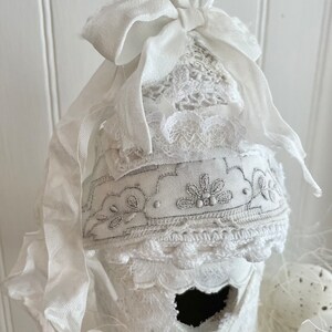 Precious SHABBY Vintage Lace Baby BIRDHOUSE Whites - Etsy