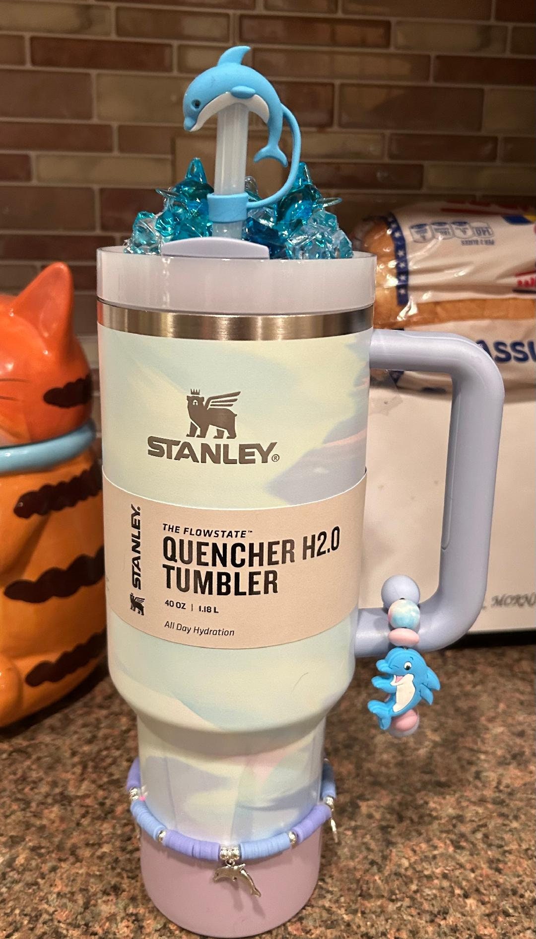 Dolphins Stanley Ice Toppers - Etsy