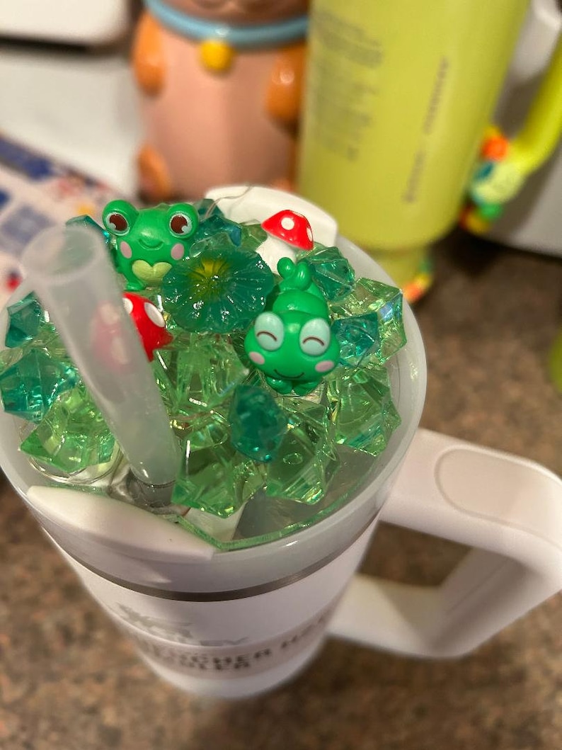 Frog Stanley Ice Topper - Etsy
