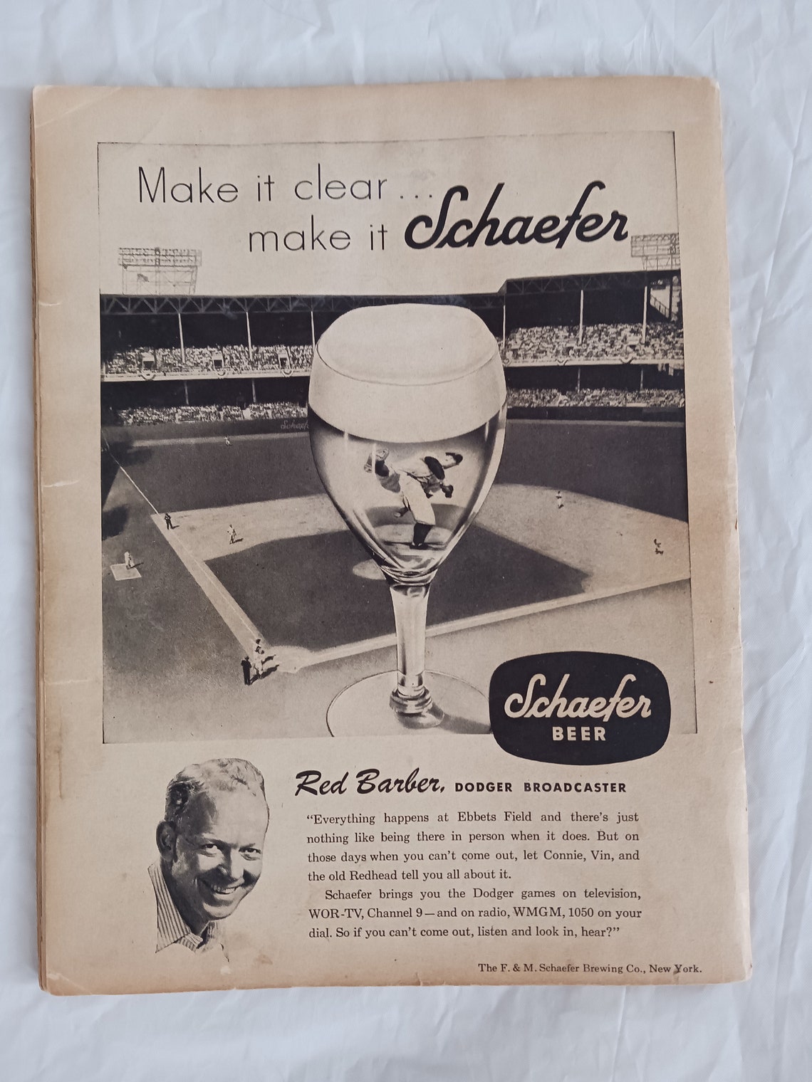 1952 Brooklyn Dodgers Yearbook Carl Erskine - Etsy