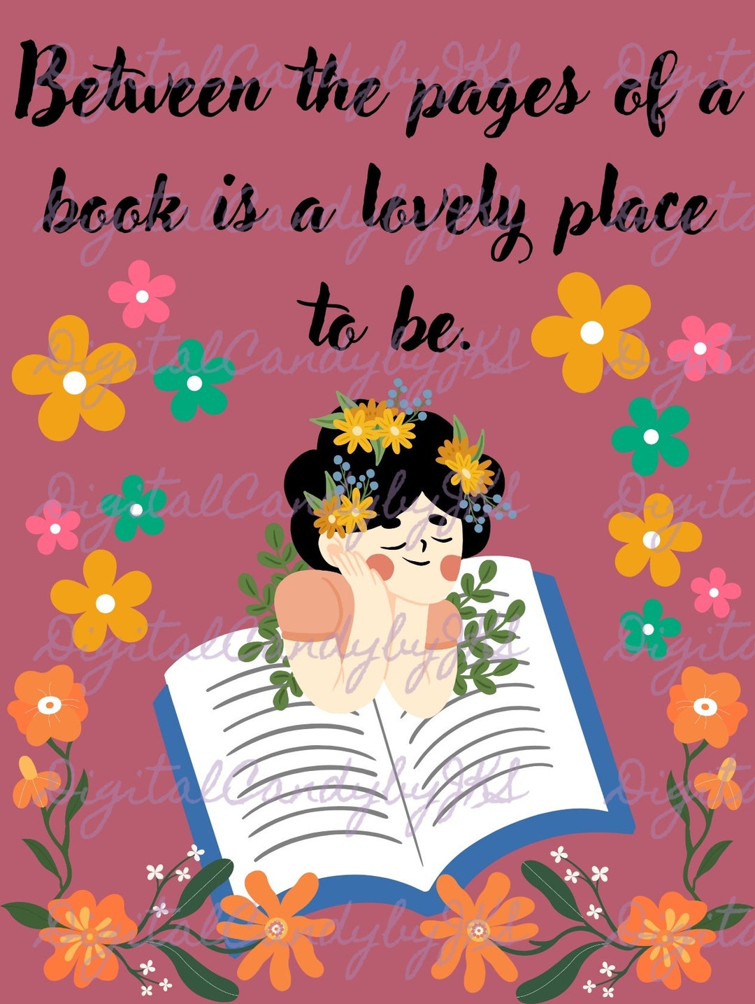 A Lovely Place to Be Digital Art Screensaver for Kobo Libra Color E ...