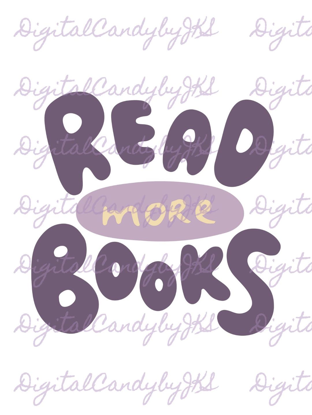 Read More Books (white) Digital Art Screensaver for Kobo Libra Color E ...