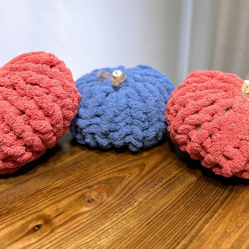Chunky Yarn Pumpkin - Etsy