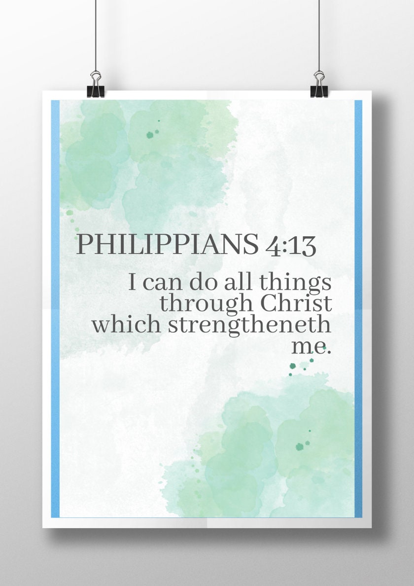 Christian Poster Template Poster Template Christian Philippians Christ ...