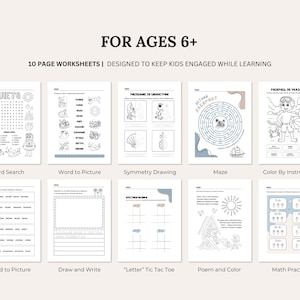 Russian Educational Printable Worksheets, 10 Summer Theme Activities ...